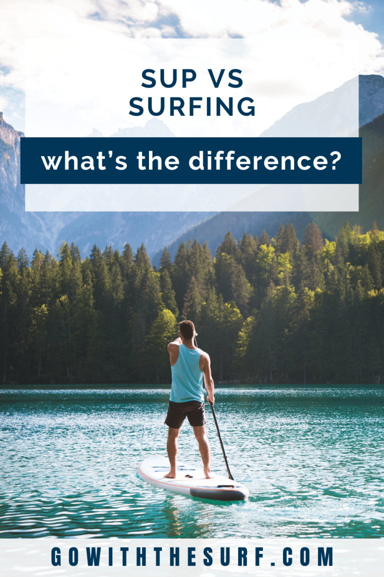 SUP vs Surfing: What’s the Difference? - gowiththesurf.com
